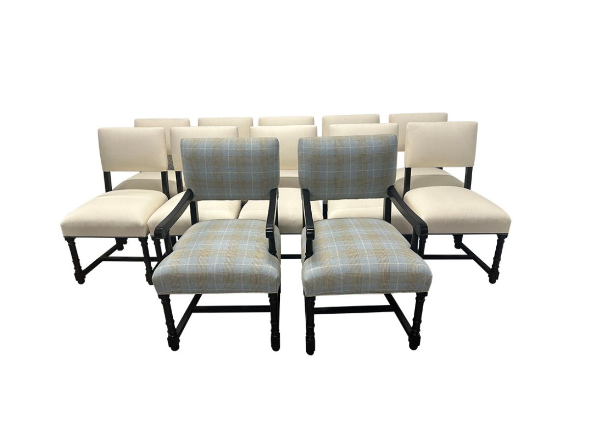 Chaddock Enfield Dining Chairs, Set of 12